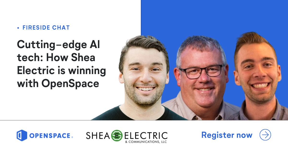 Cutting Edge AI Tech | Shea Electric Winning with OpenSpace