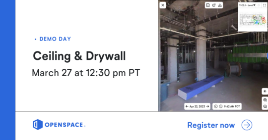 Reality Capture & Construction Site Capture | OpenSpace
